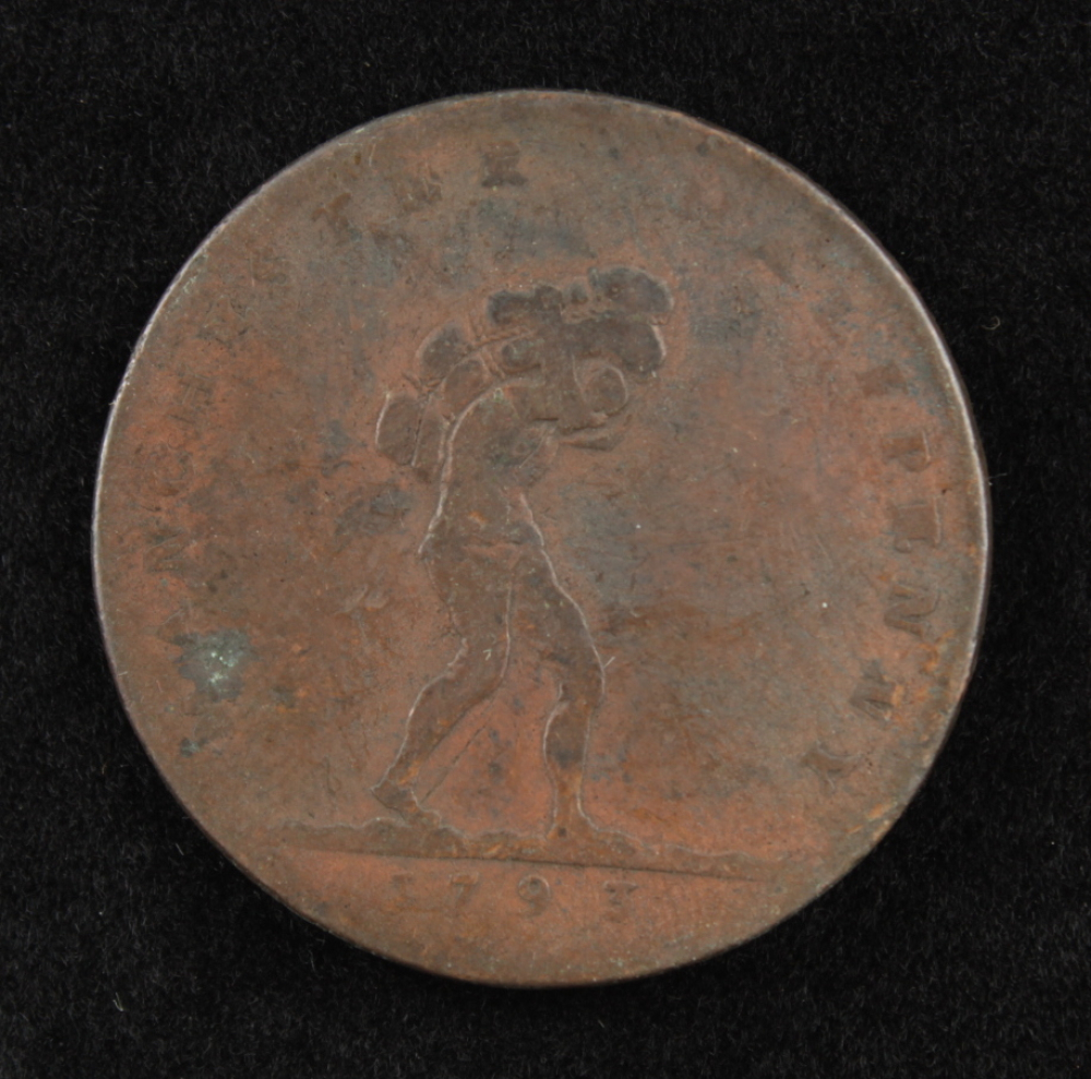 1793 Great Britain Conder Token Colonial Copper Coin | Pristine Auction