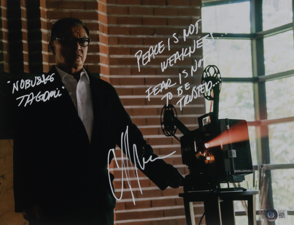 Cary-Hiroyuki Tagawa Signed "The Man in the High Castle" 11x14 Photo ...