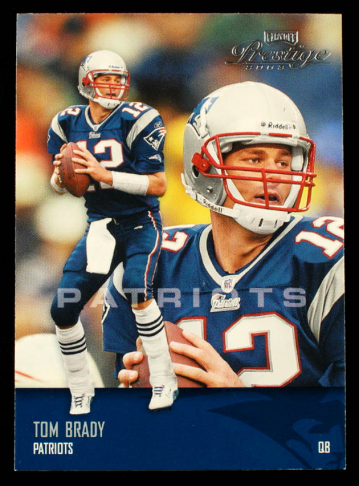 Tom Brady 2003 Playoff Prestige #83 | Pristine Auction