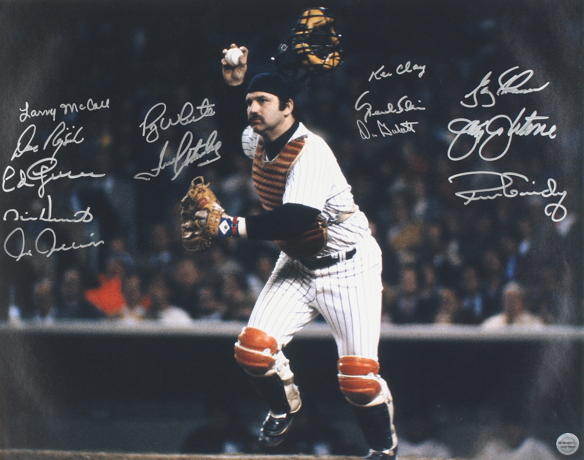1978 Yankees 16x20 Photo Team-Signed by (14) with Lenny McCall, Ron ...