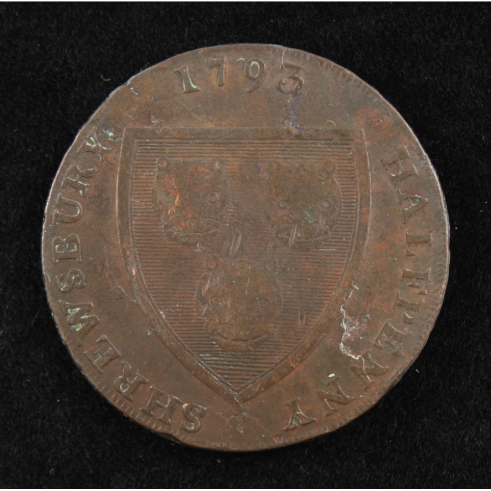 1793 Great Britain Conder Token Colonial Copper Coin | Pristine Auction