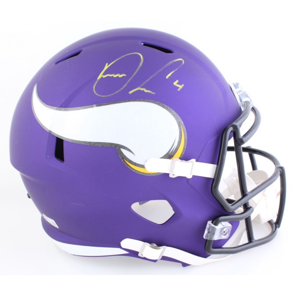 Dalvin Cook Signed Vikings Full-Size Speed Helmet (Beckett) | Pristine ...