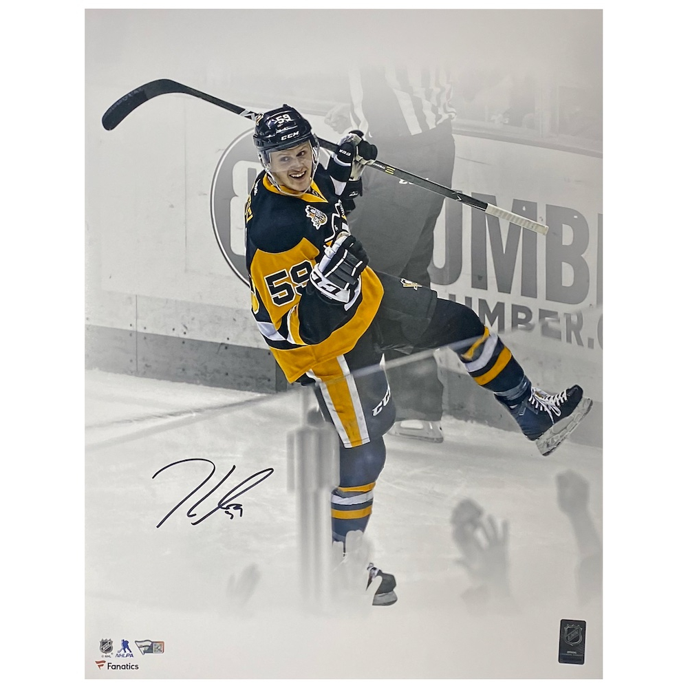 Jake Guentzel Signed Penguins 16x20 Photo (Fanatics) | Pristine Auction