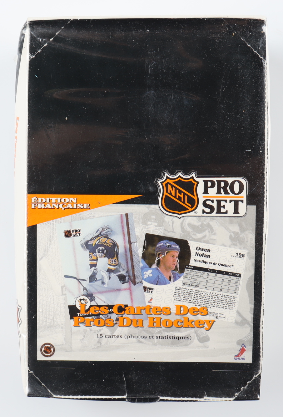 1991-92 Pro Set Series 1 Hockey French Edition Box with (36) packs | Pristine Auction