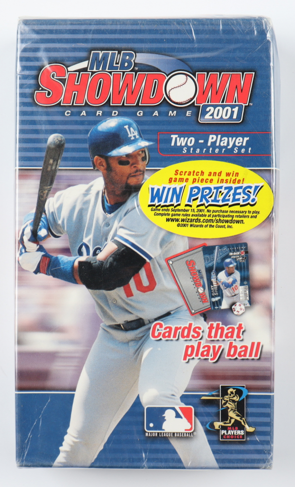 MLB Showdown 2001 Two Player Starter Set Card Game Box with (20 ...