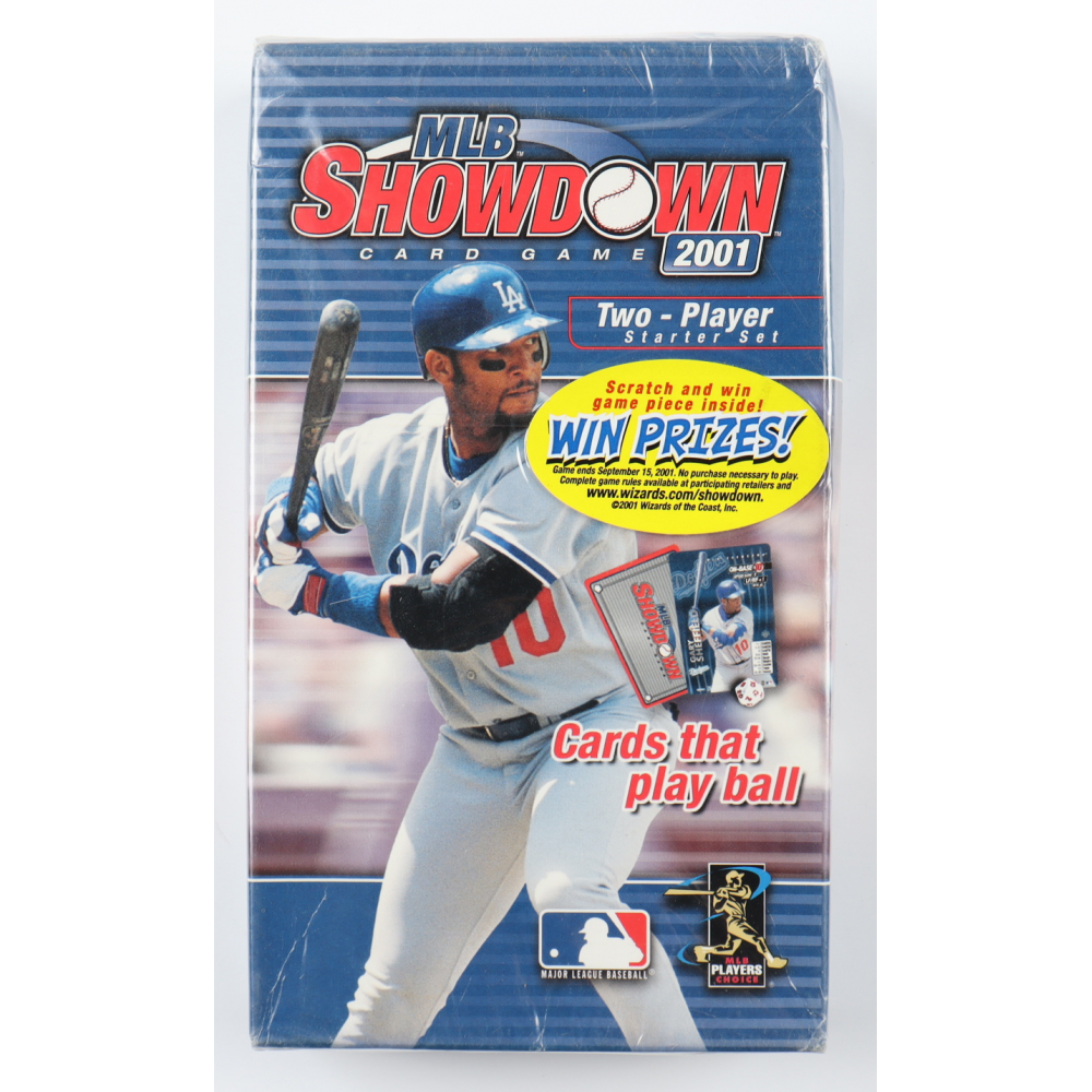 MLB Showdown 2001 Two Player Starter Set Card Game Box with (20 ...