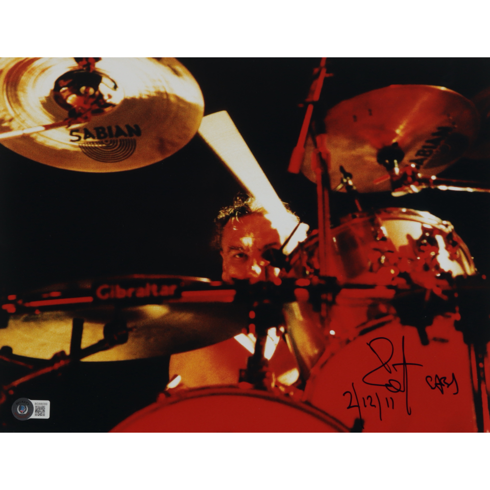 Bill Ward Signed Black Sabbath 11x14 Photo Inscribed "2/12/11" & "Sabs ...