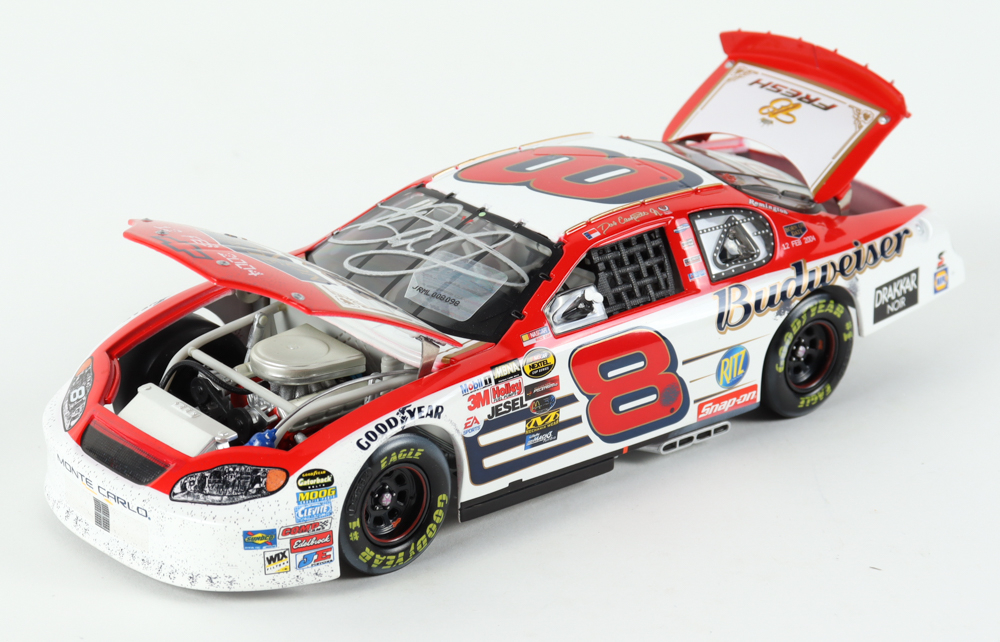 Dale Earnhardt Jr. Signed NASCAR #8 Budweiser / Born On Date / Twin 125 ...