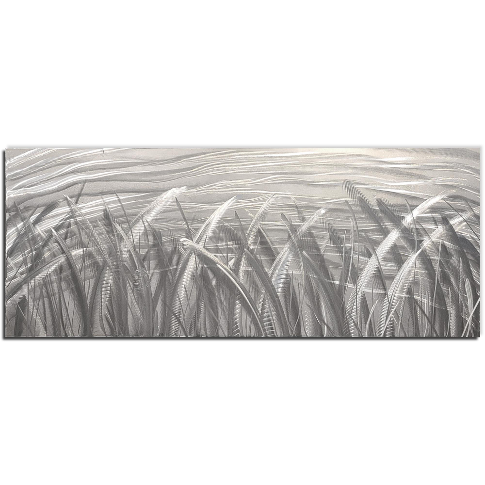 Carlos Jacobs - "Spartina 48" - 19x48 Metal Art | Pristine Auction