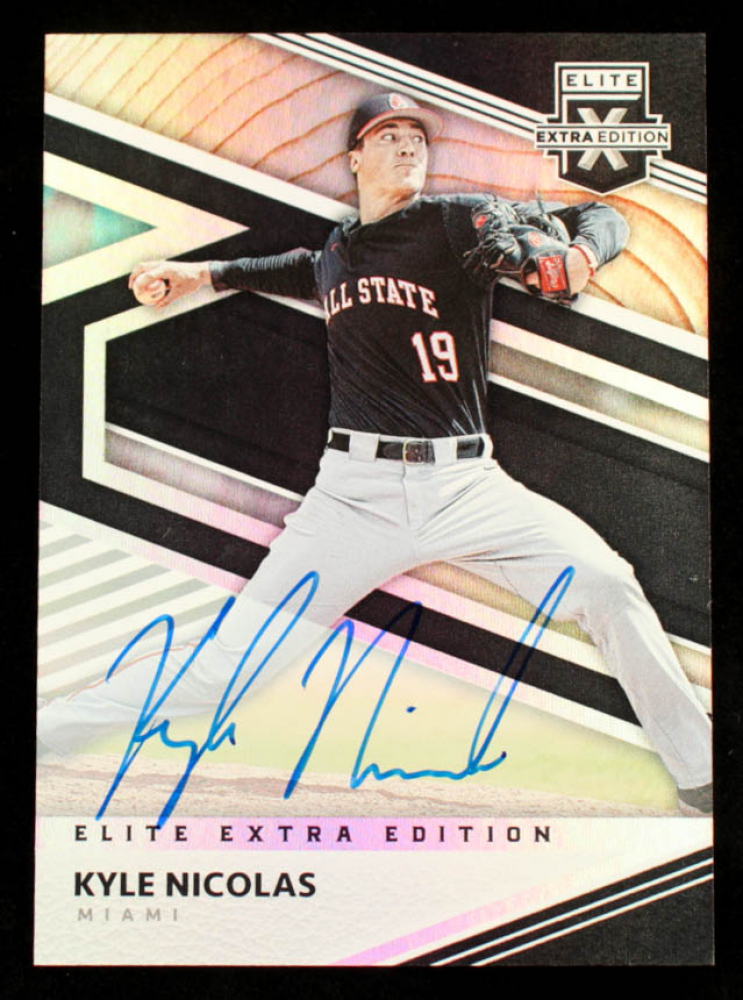 Kyle Nicolas 2020 Elite Extra Edition Signatures #61 RC | Pristine Auction