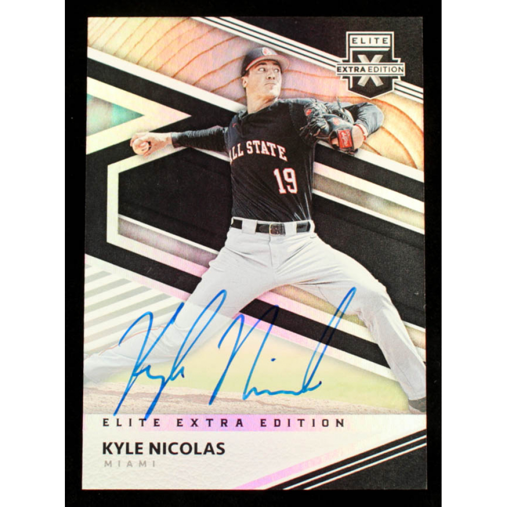 Kyle Nicolas 2020 Elite Extra Edition Signatures #61 RC | Pristine Auction