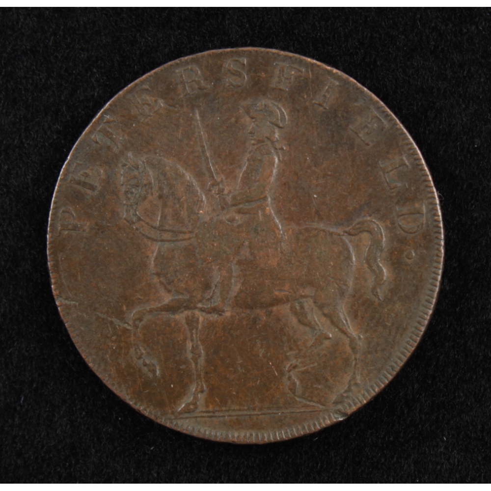 1793 Great Britain Conder Token Colonial Copper Coin | Pristine Auction
