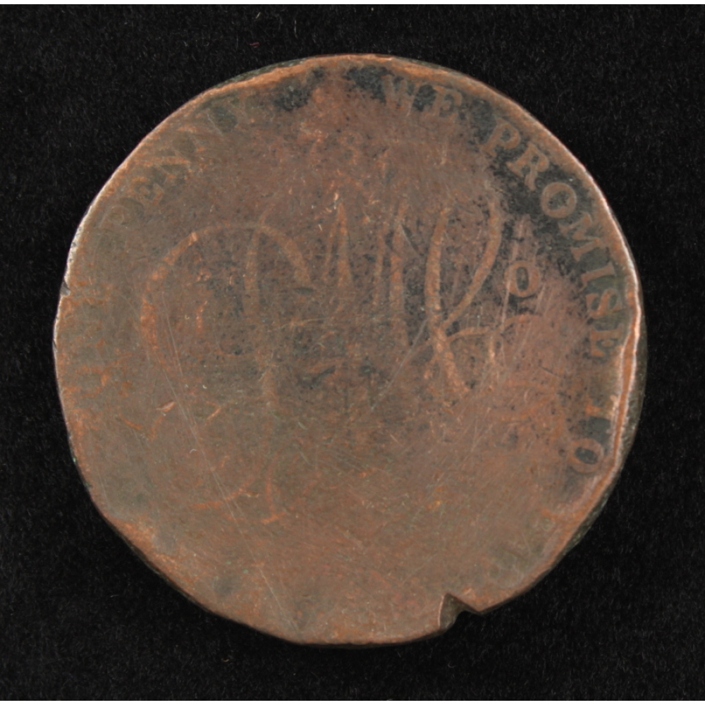 1787 Great Britain Conder Token Colonial Copper Coin | Pristine Auction