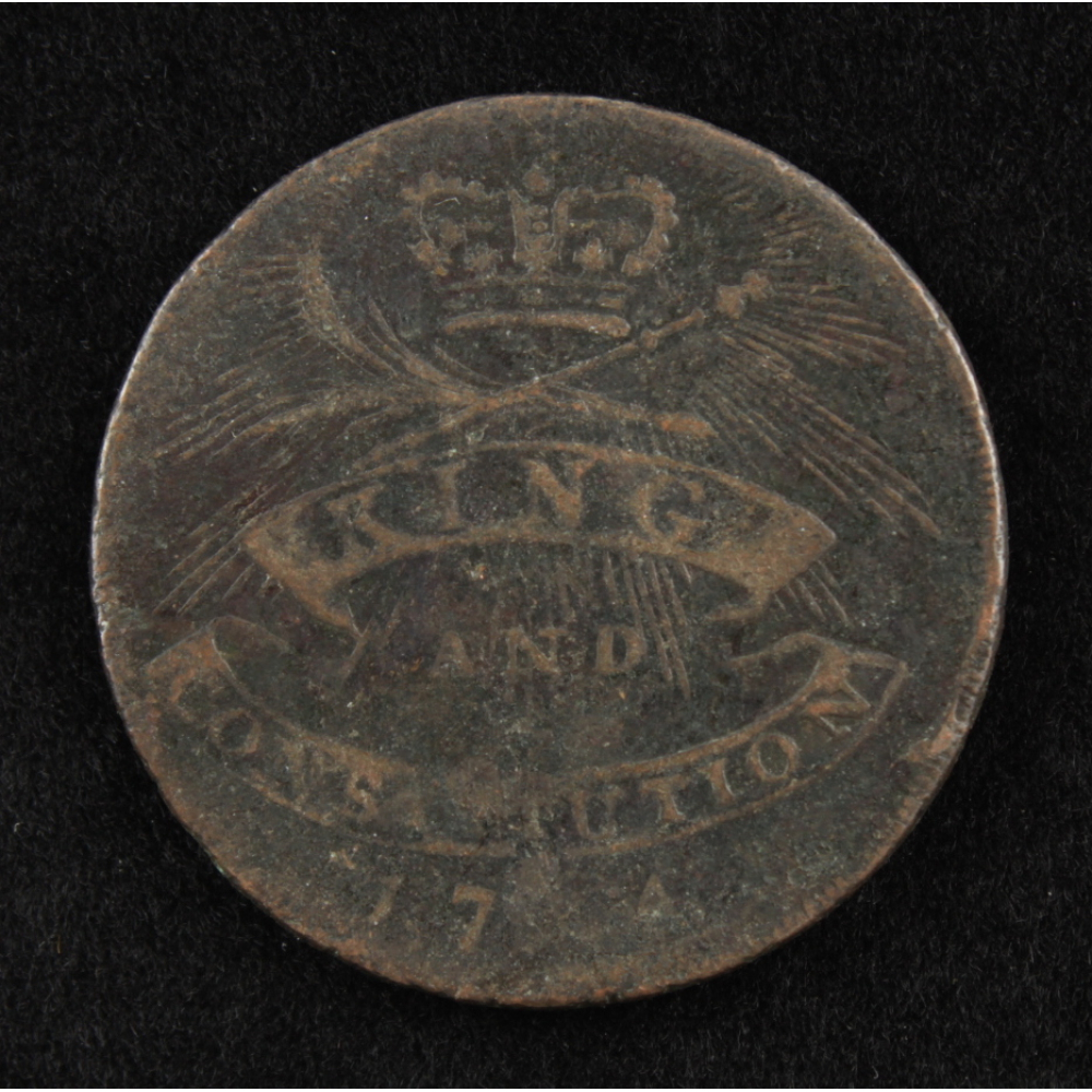 Great Britain Conder Token Colonial Copper Coin | Pristine Auction