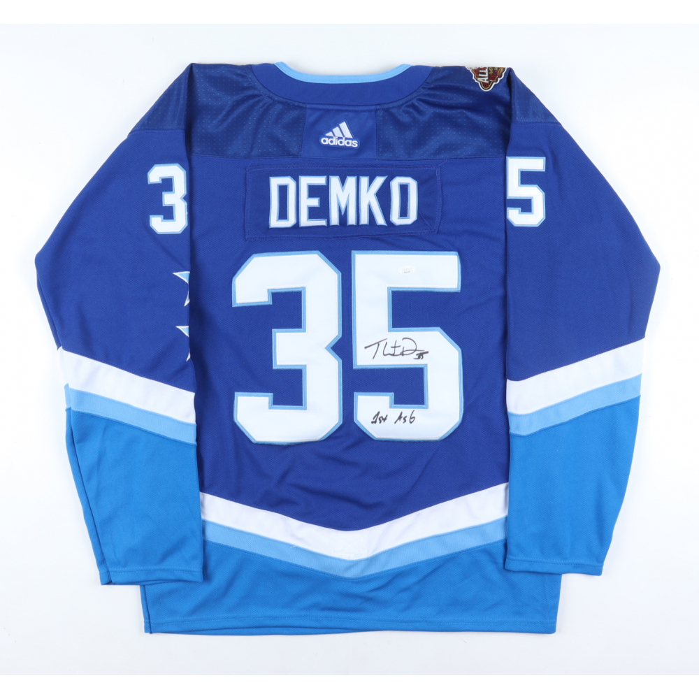 Thatcher Demko Signed Jersey Inscribed "1st ASG" (JSA) | Pristine Auction