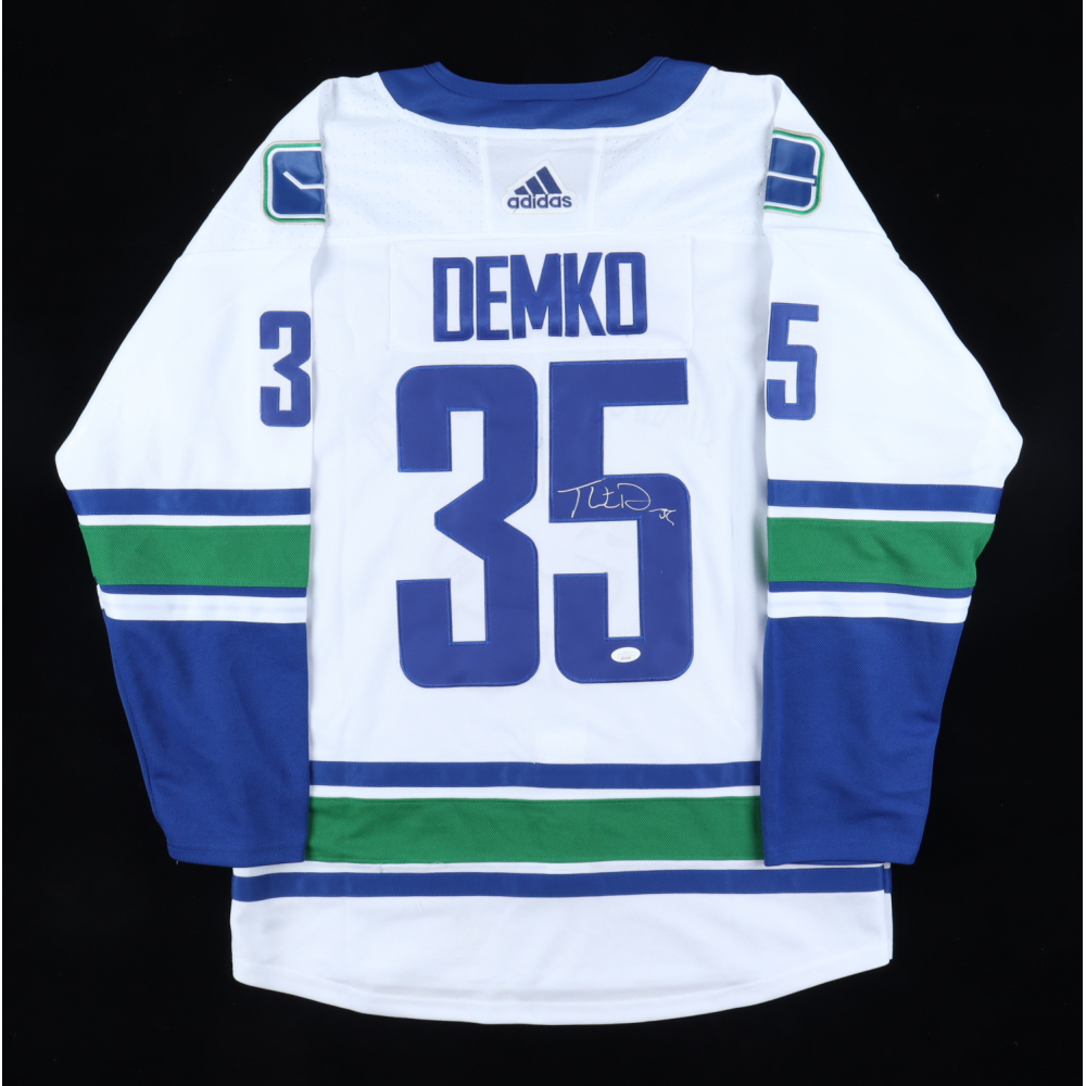 Thatcher Demko Signed Jersey (JSA) | Pristine Auction