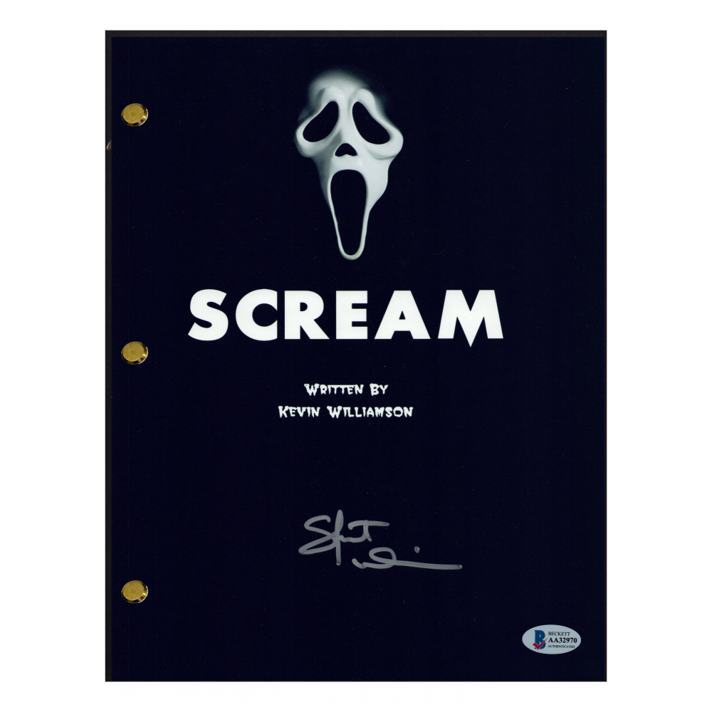 Skeet Ulrich Signed "Scream" Movie Script (Beckett) | Pristine Auction
