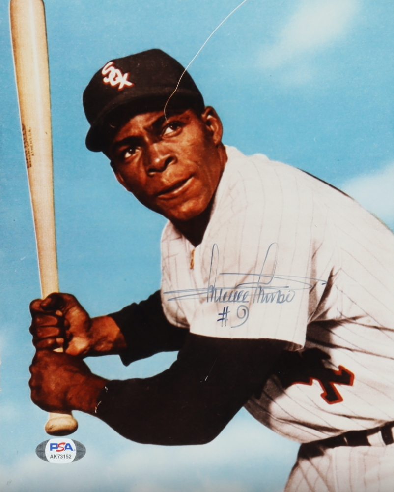 Minnie Minoso Signed White Sox 8x10 Photo (PSA) | Pristine Auction