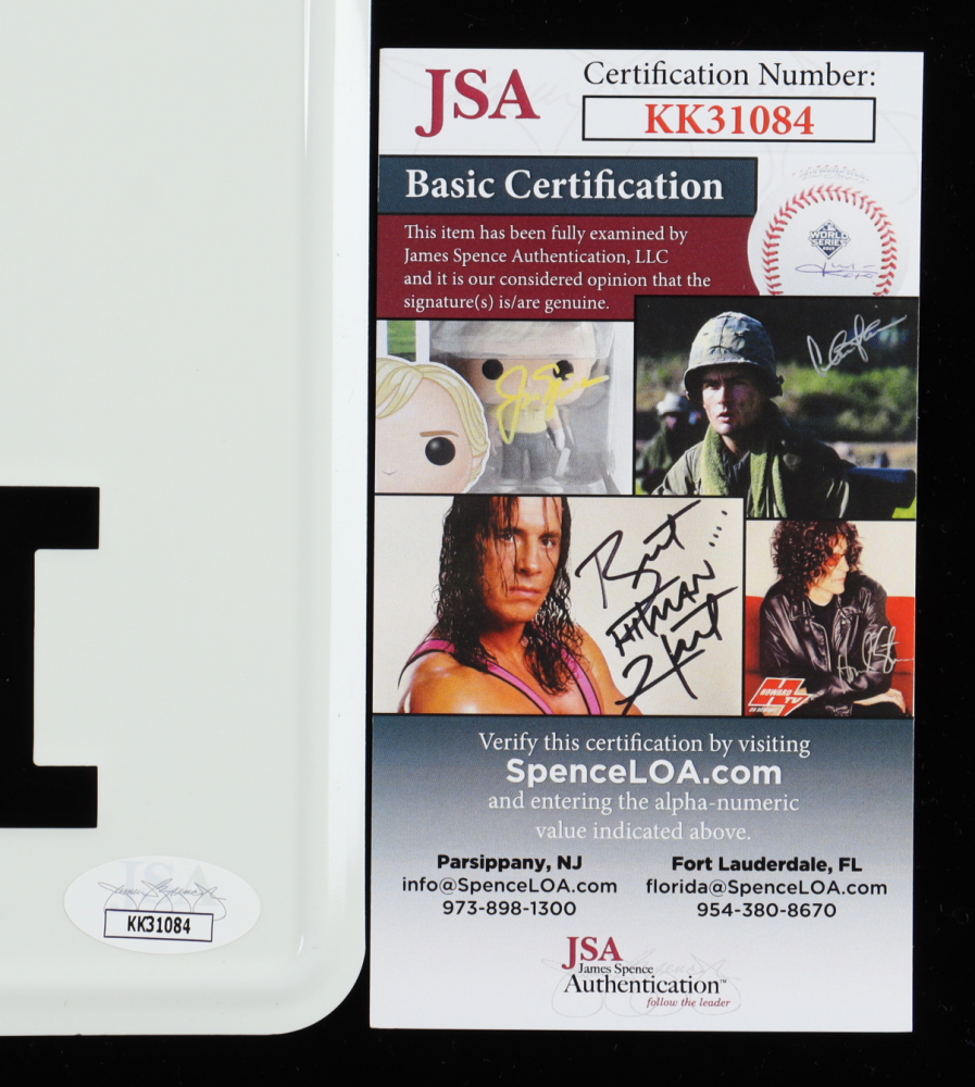 Daphne Zuniga Signed "Spaceballs" License Plate (JSA) | Pristine Auction
