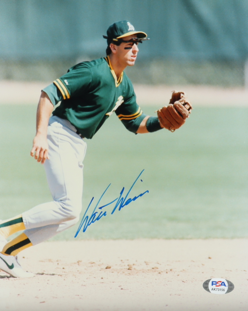 Walt Weiss Signed Athletics 8x10 Photo (PSA) | Pristine Auction