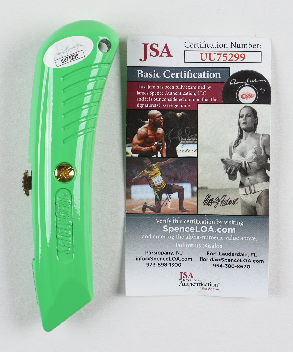 Giancarlo Esposito Signed "Breaking Bad" Box Cutter Inscribed "Gus ...