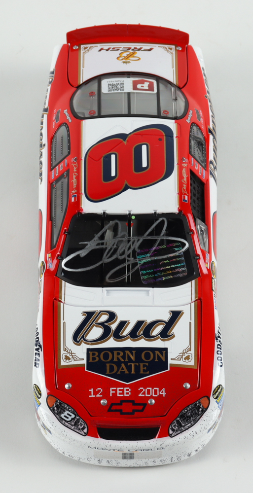 Dale Earnhardt Jr. Signed NASCAR #8 Budweiser / Born On Date / Twin 125 ...