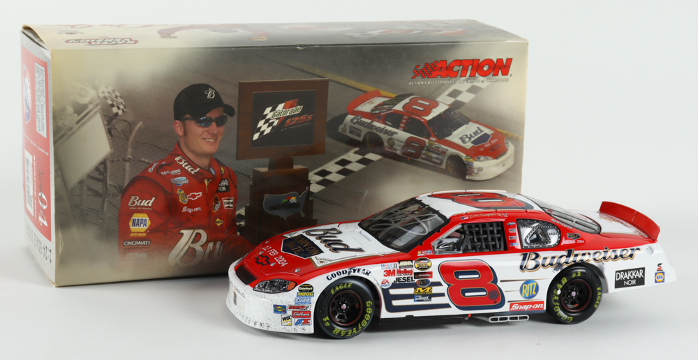 Dale Earnhardt Jr. Signed NASCAR #8 Budweiser / Born On Date / Twin 125 ...