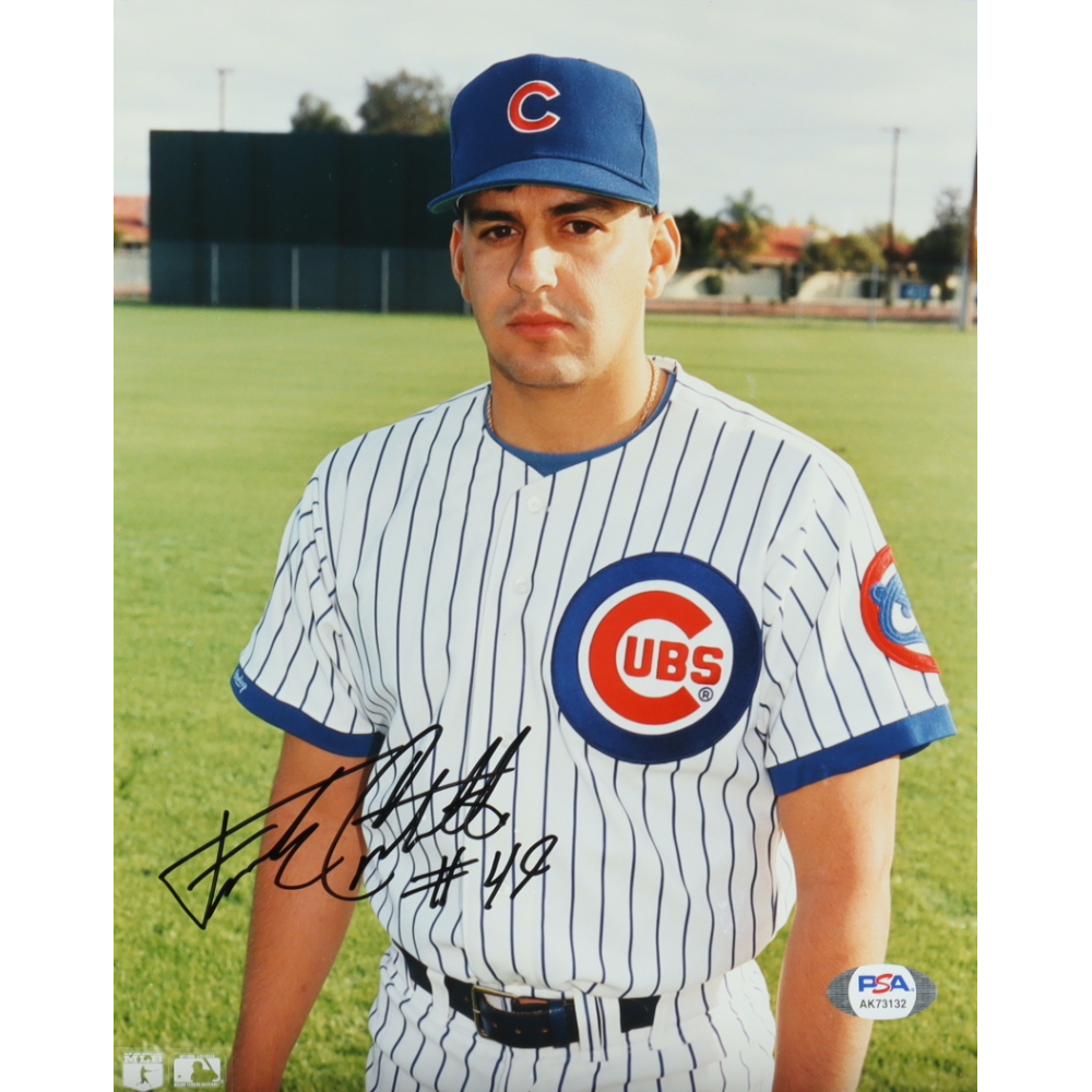 Frank Castillo Signed Cubs 8x10 Photo (PSA) | Pristine Auction