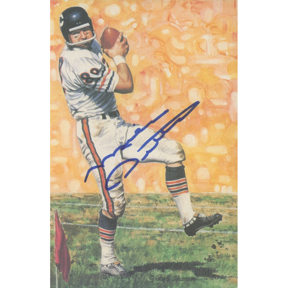 Mike Ditka Signed Bears LE Hall of Fame 4x6 Postcard (PSA) | Pristine ...
