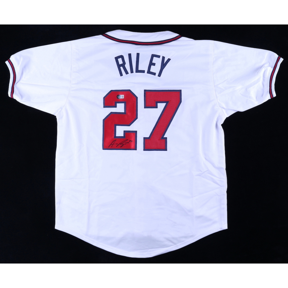 Austin Riley Signed Jersey (Beckett) | Pristine Auction