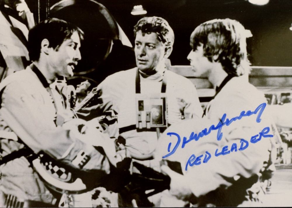 Drewe Henley Signed "Star Wars" 5x7 Photo Inscribed "Red Leader ...