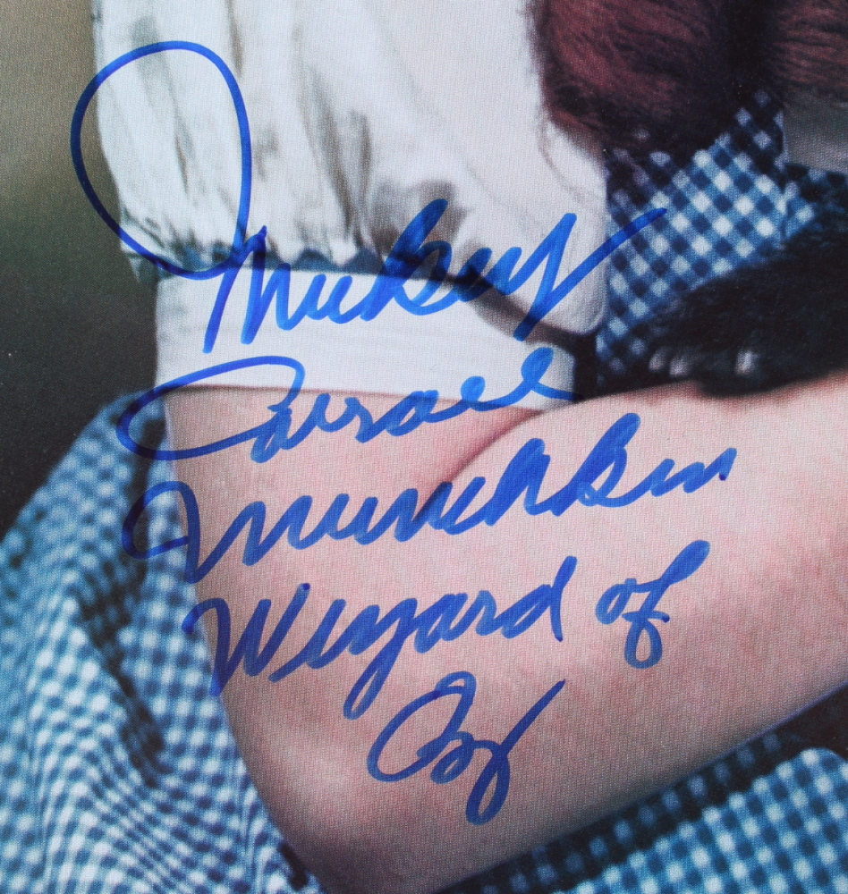 Mickey Carroll Signed "The Wizard of Oz" 11x14 Photo Inscribed ...