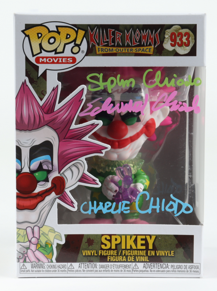 Stephen Chiodo, Charlie Chiodo & Edward Chiodo Signed "Killer Klowns ...