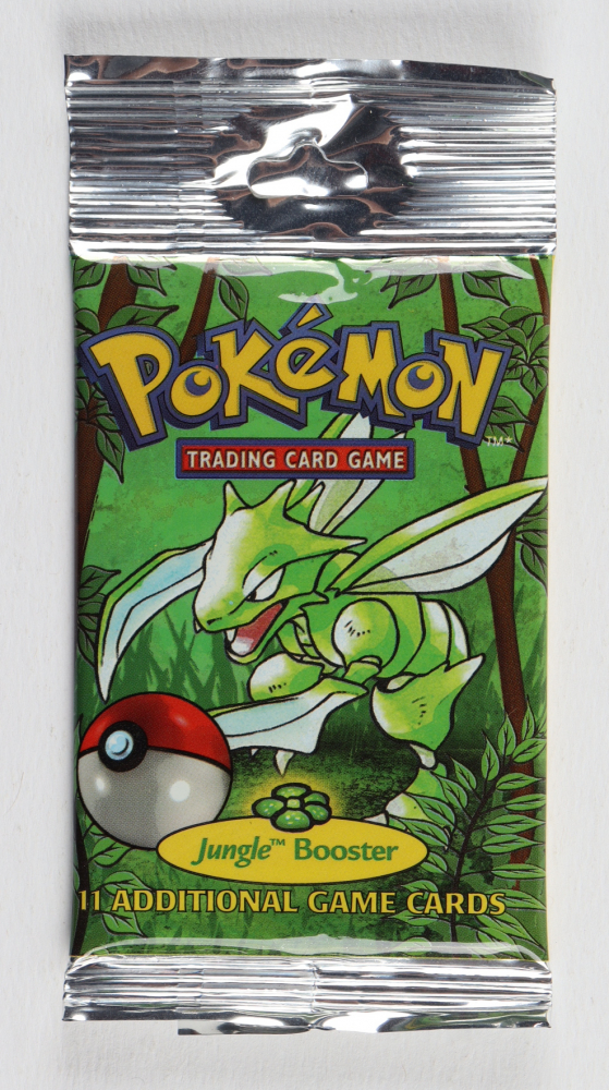 Pokemon Jungle Long Stem Booster Pack with (11) Cards | Pristine Auction