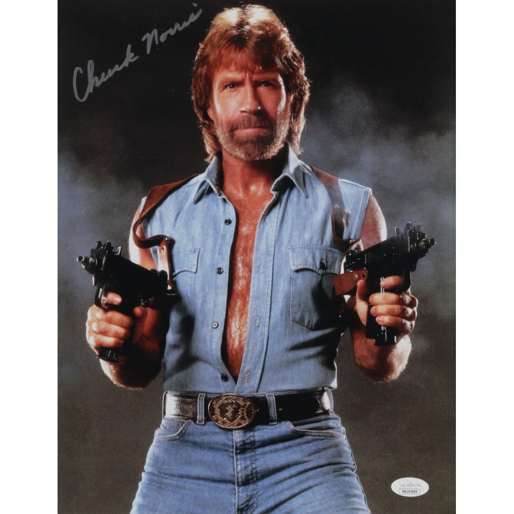 Chuck Norris Signed "Invasion U.S.A." 11x14 Photo (JSA) | Pristine Auction