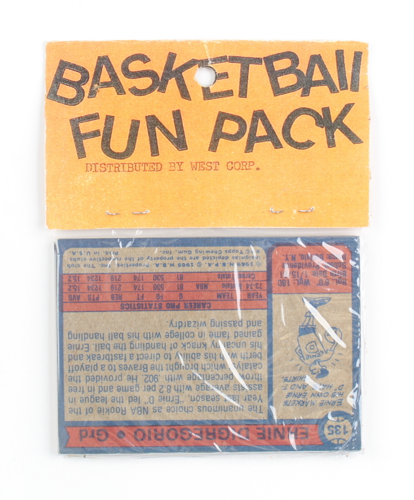 1974-75 Topps Basketball Card Fun Pack with (10) Cards | Pristine Auction