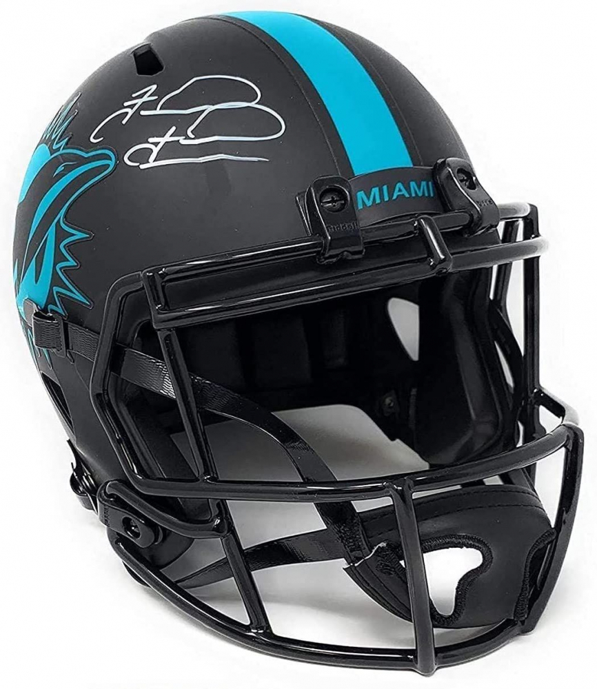 Tua Tagovailoa Signed Dolphins Full-Size Eclipse Alternate Speed Helmet ...