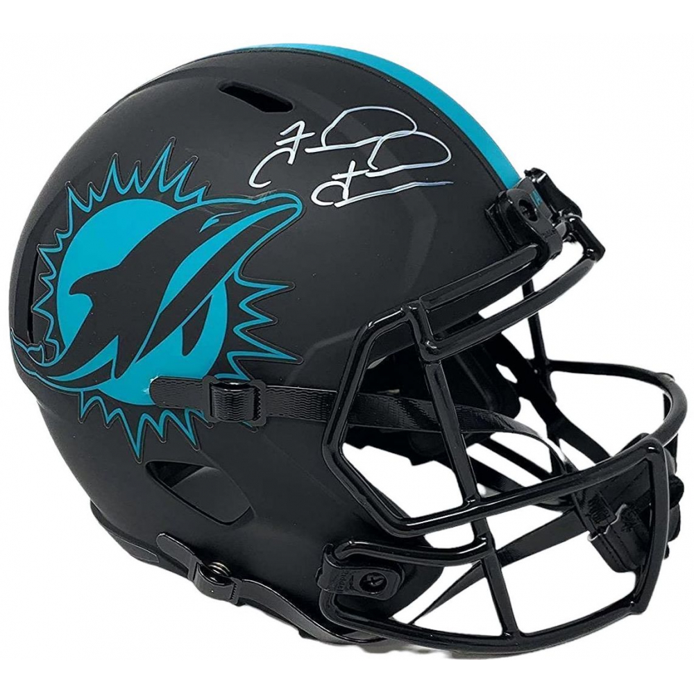Tua Tagovailoa Signed Dolphins Full-Size Eclipse Alternate Speed Helmet ...