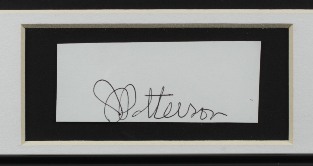 James Patterson Signed 13x16 Custom Framed Cut Display (Palm Beach ...