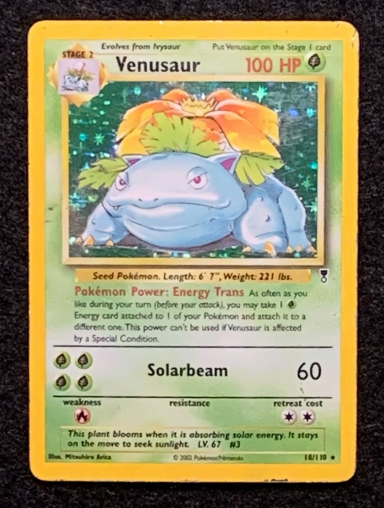 Venusaur 2002 Pokemon Legendary Collection #18 Holo | Pristine Auction