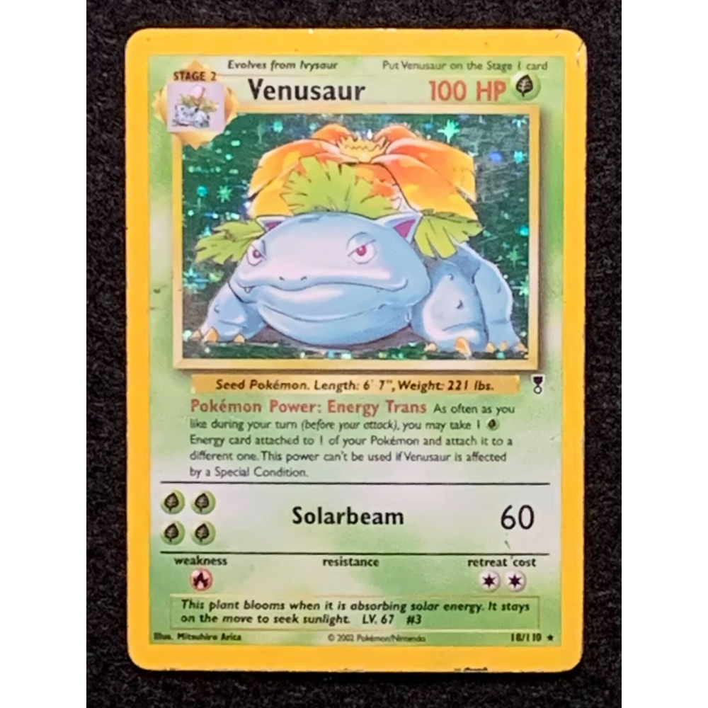 Venusaur 2002 Pokemon Legendary Collection #18 Holo | Pristine Auction