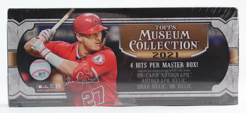 2021 Topps Museum Collection Baseball Hobby Box with (20) Cards ...