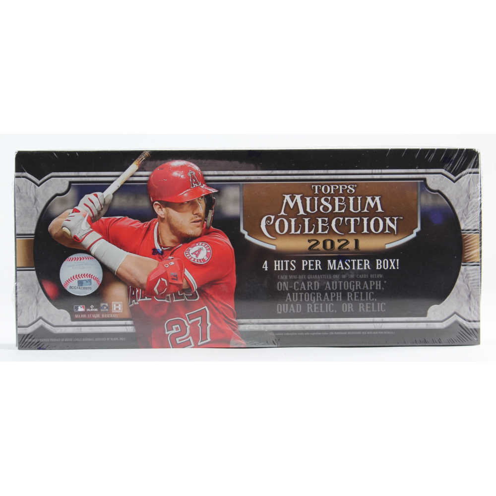 2021 Topps Museum Collection Baseball Hobby Box with (20) Cards ...