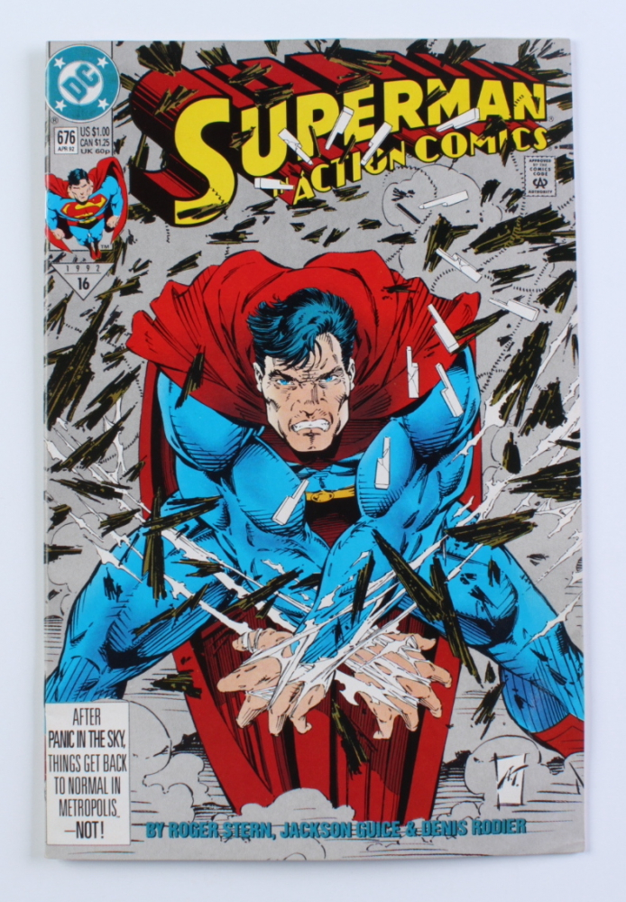 1992 "Action Comics" Issue #676 DC Comic Book | Pristine Auction