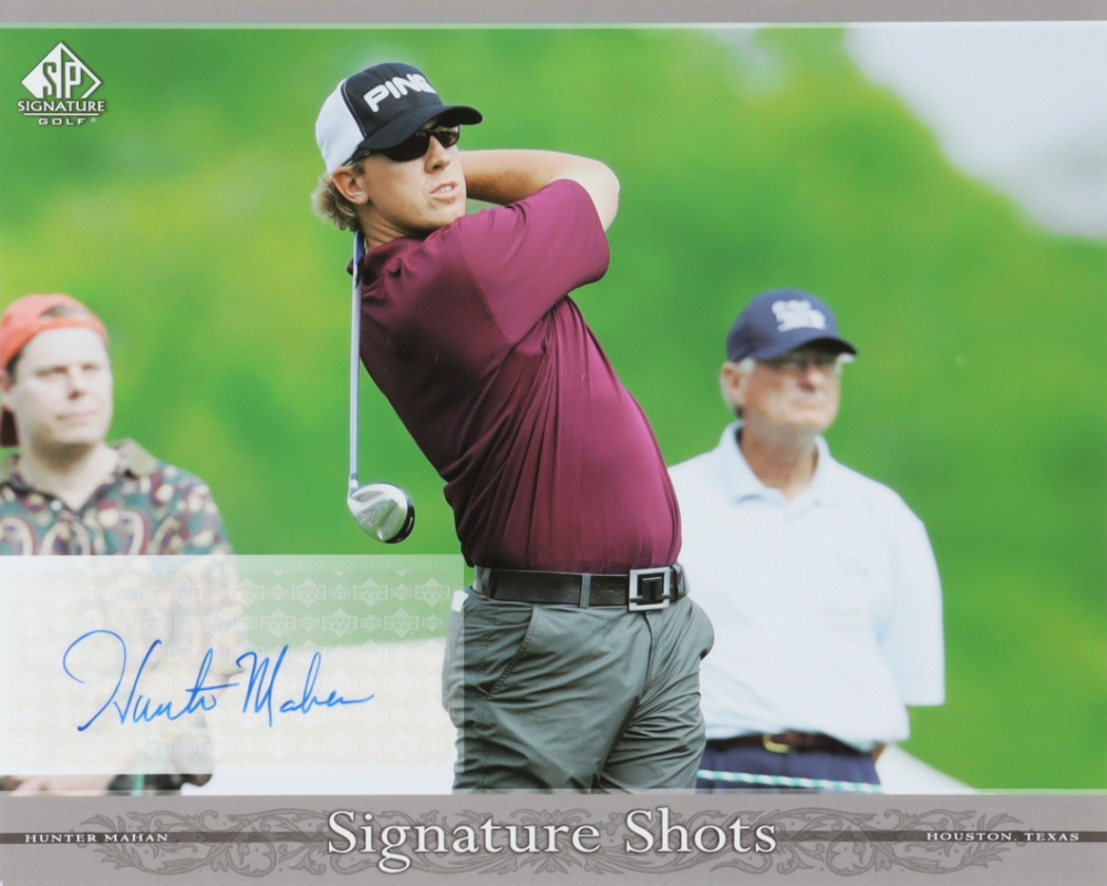 Hunter Mahan 2005 SP Signature Shots 8x10 #HM | Pristine Auction