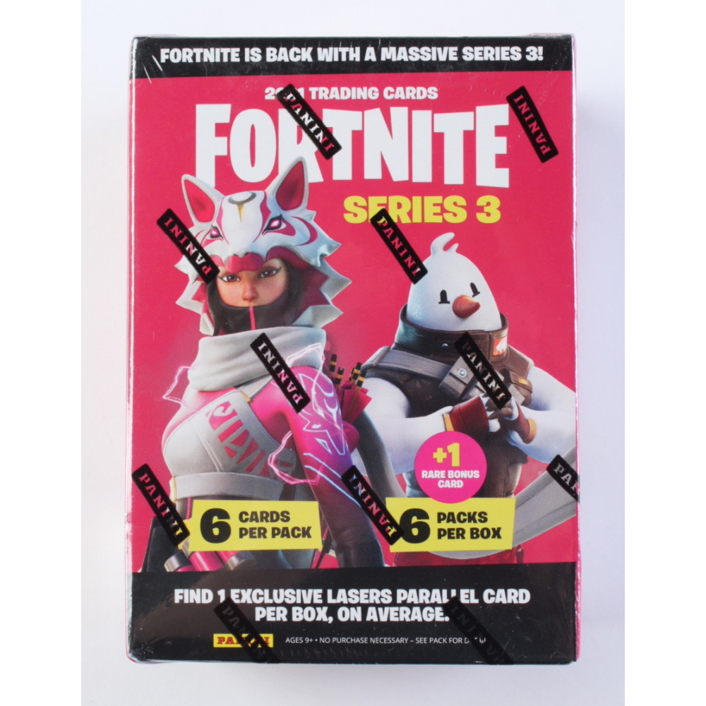2021 Panini Fortnite Series 3 Trading Cards Blaster Box with (6) Packs ...