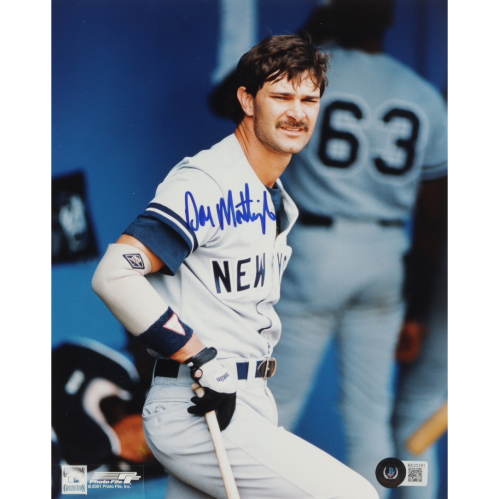 Don Mattingly Signed Yankees 8x10 Photo (Beckett) | Pristine Auction