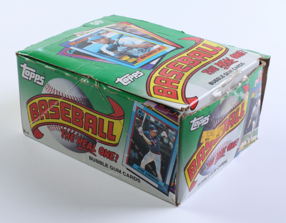 1990 Topps Baseball Wax Box With (36) Packs | Pristine Auction
