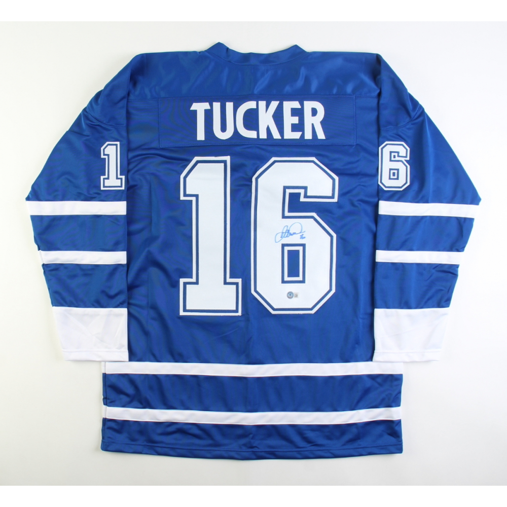 Darcy Tucker Signed Jersey (Beckett) | Pristine Auction