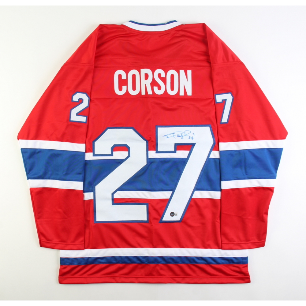 Shayne Corson Signed Jersey (Beckett) | Pristine Auction